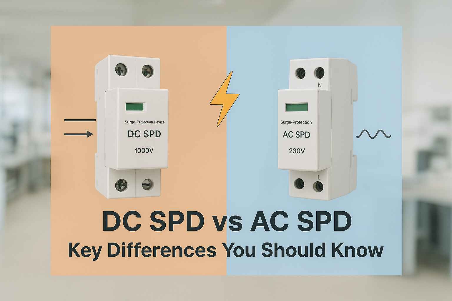DC SPD vs AC SPD: Key Differences You Should Know | Blitz Electrical
